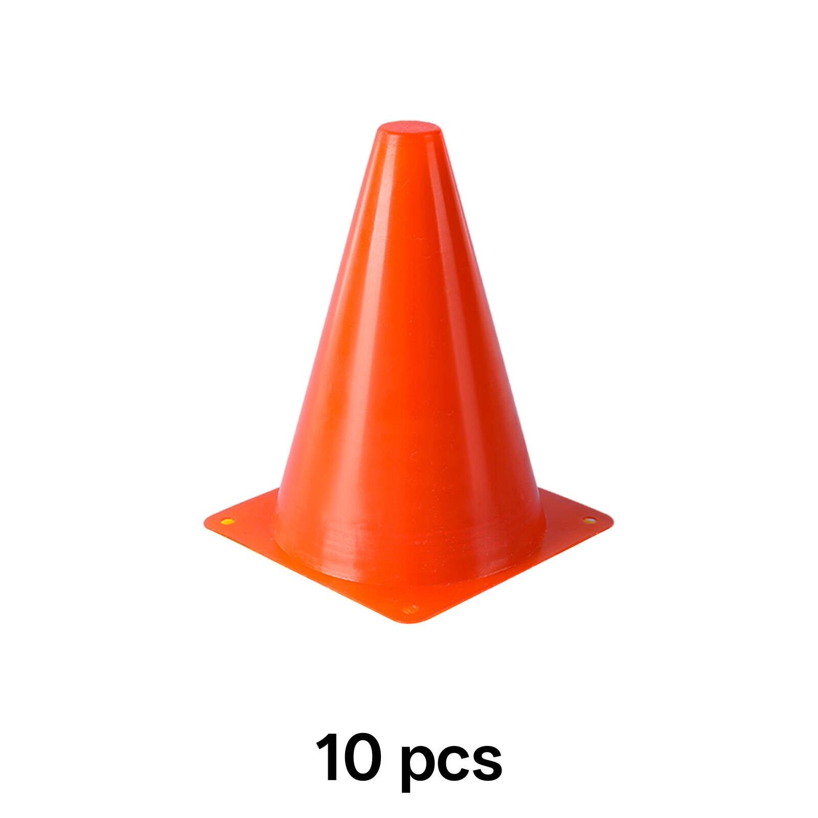 GJX 10Pcs Traffic Cones,Rounded Design Rolling Cones,Resistant to ...