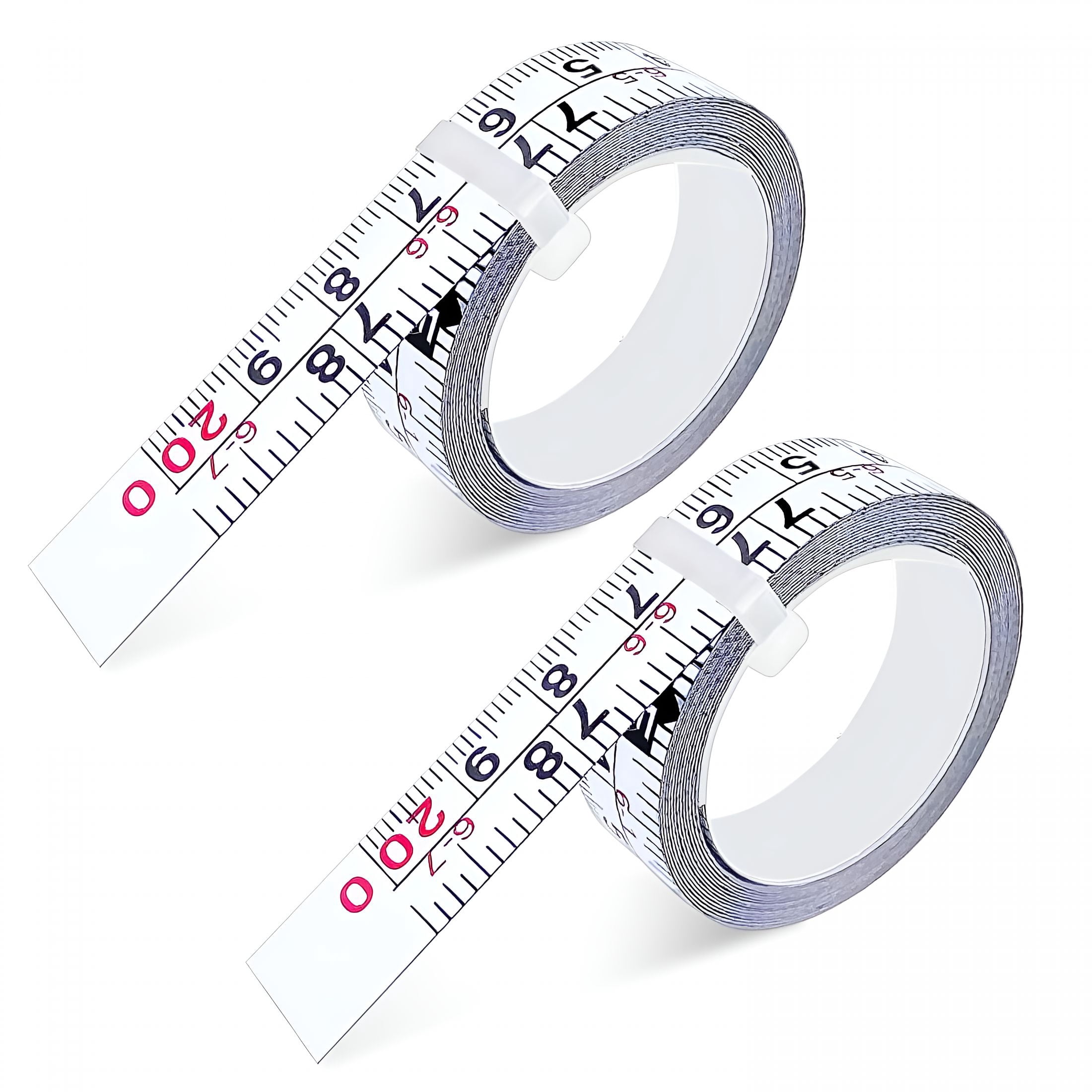 GJX 2 Pack Self-Adhesive Measuring Tape, 78 Inch/200cm Steel Peel ...