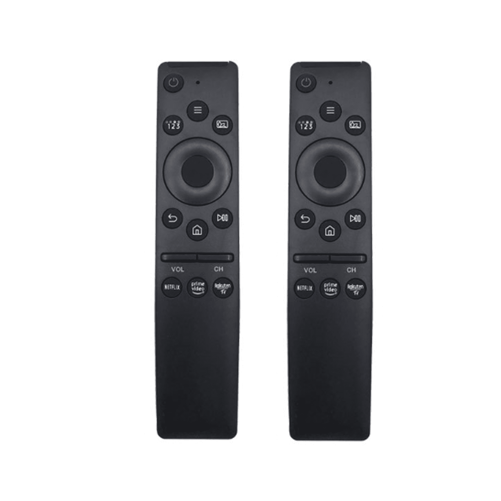 GJX 2 Pieces Universal Remote Control for Samsung 4K Smart TV,Black ...