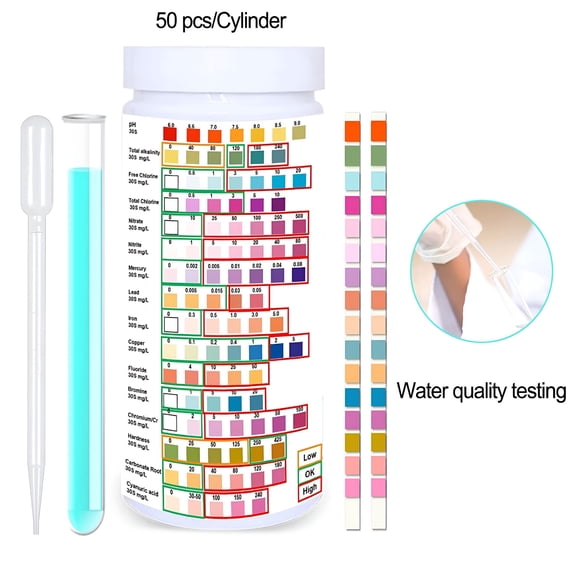 GJX 2026 New 16 in 1 Drinking Water Test Kit,Home Water Test Kit for ...