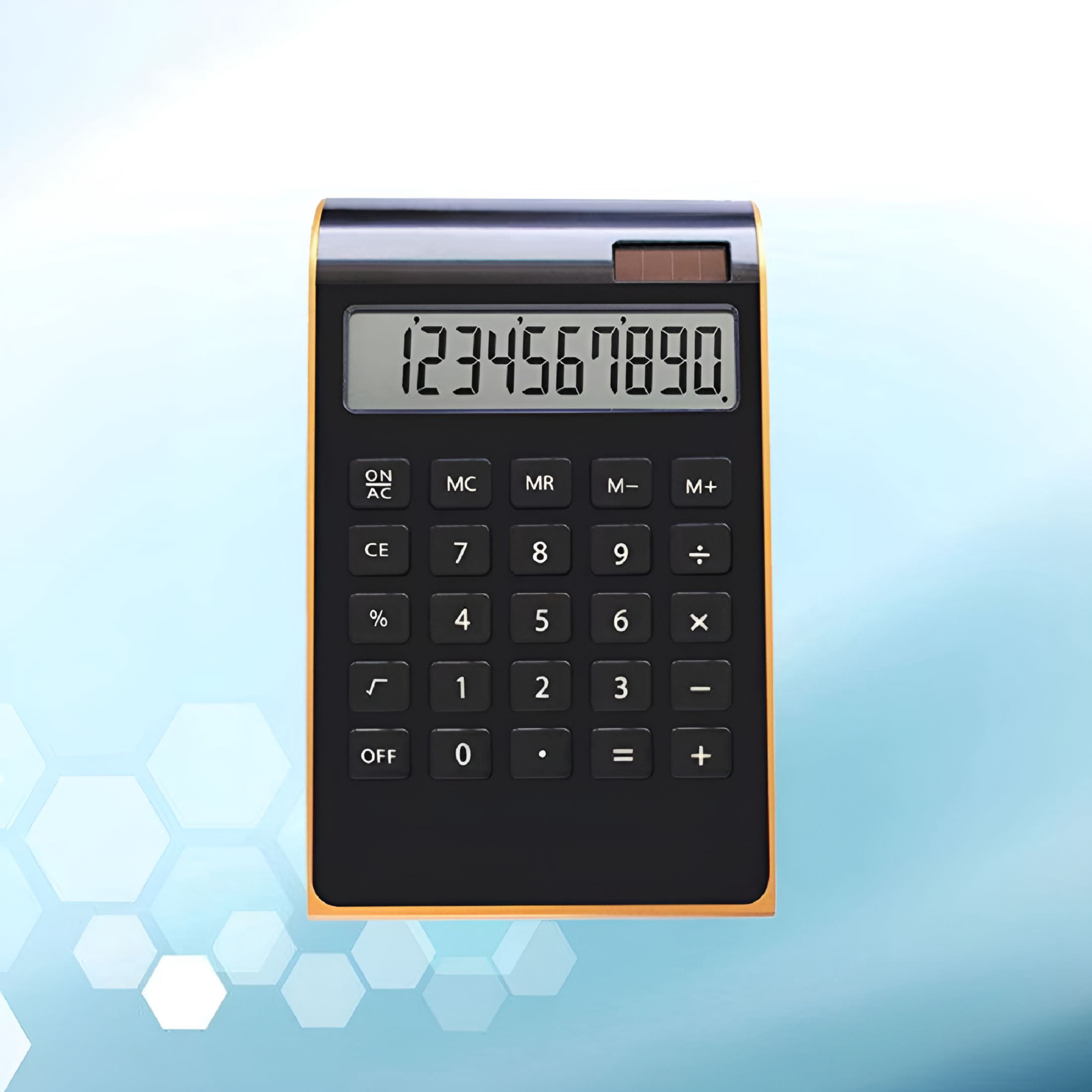 GJX 2026 New Financial Office Calculator Solar Powered Plastic 1Pack ...