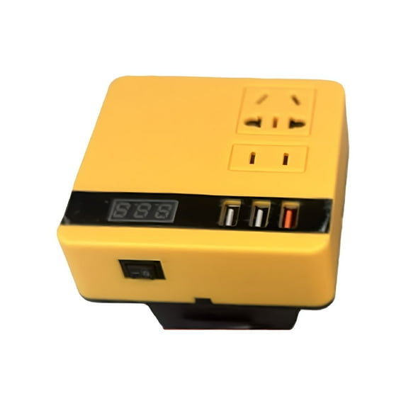 GJX 2026 New Lightweight Battery Power Outlet with Overloading ...