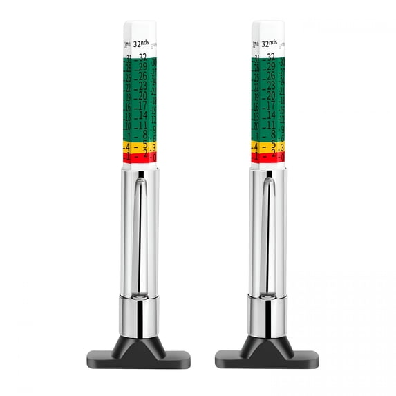 GJX 2026 New Tire Tread Depth Gauge,Tire Tread Gauge Color Coded,Tread ...