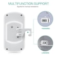 GJX 2026 New Waterproof Refrigerator Fridge Thermometer,Digital Freezer ...