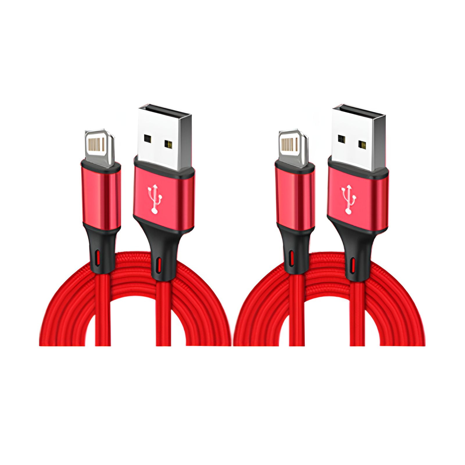 GJX 2Pcs 4 in 1 Charging Cable,Material Upgrade 4 in 1 Usb Charging Cable,Pure Copper Multi ...