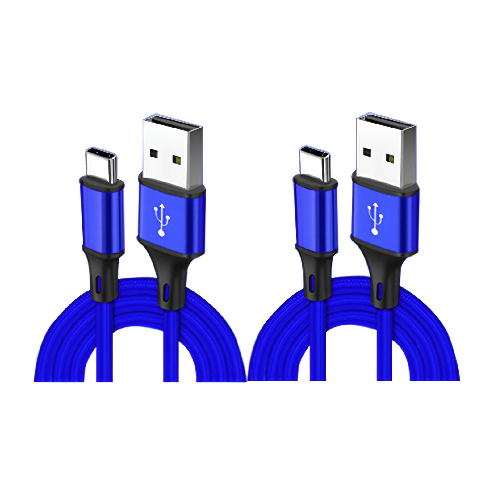 GJX 2Pcs 4 in 1 Charging Cable,Material Upgrade 4 in 1 Usb Charging ...
