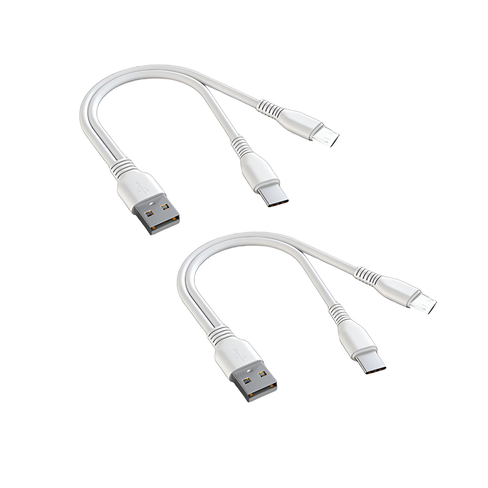 GJX 2Pcs 4 in 1 Charging Cable,Repeated Bending Test 4 in 1 Usb ...