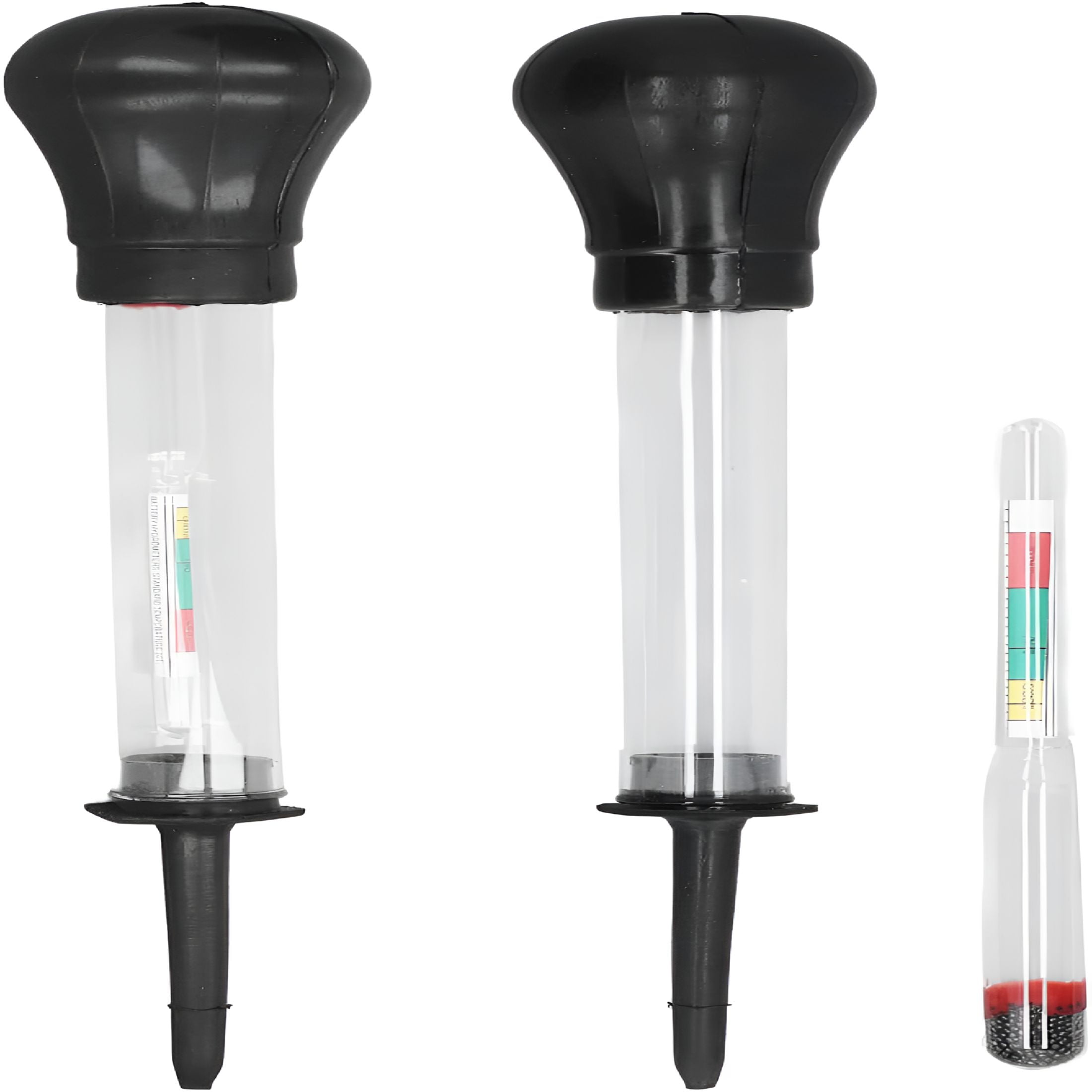 GJX 2Pcs Battery Hydrometer, Car Battery Electrolyte Level Hydrometer ...