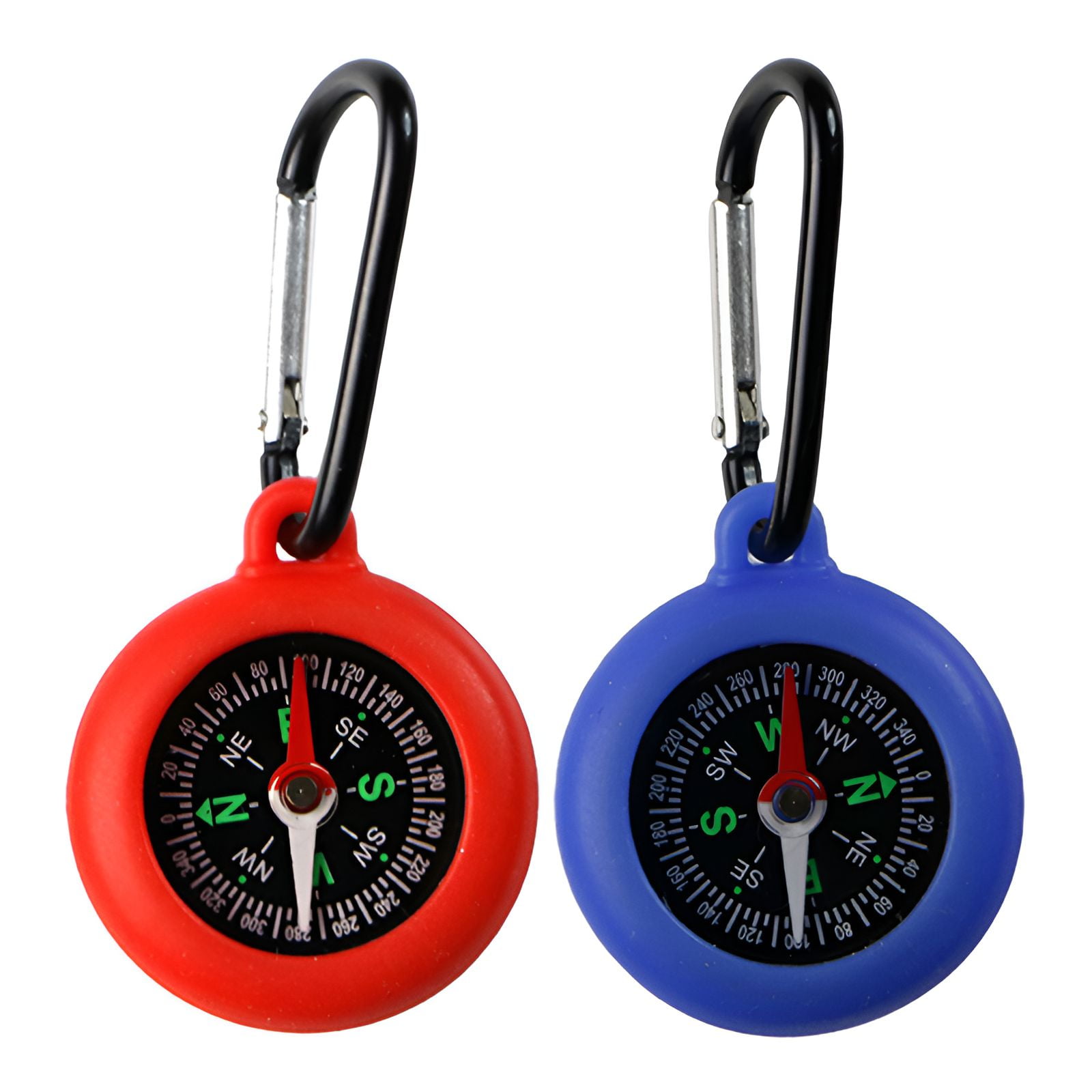 GJX 2Pcs Compass Hiking Survival,High Protection Performance Compass ...