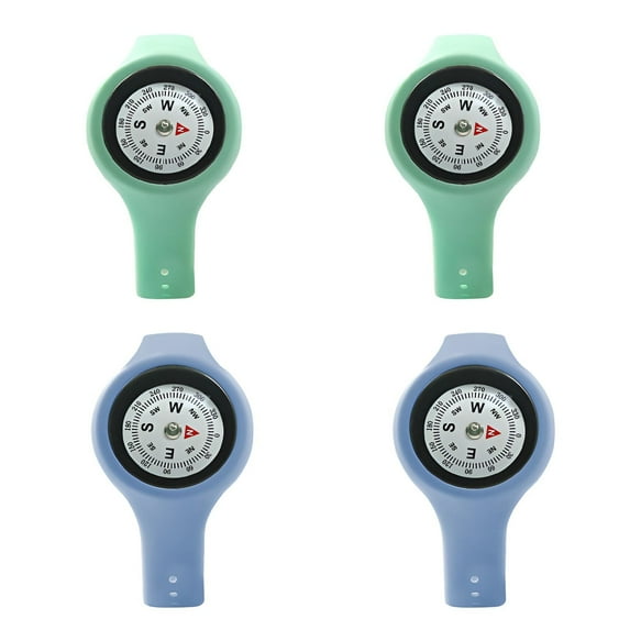 GJX 2Pcs Compass Hiking Survival,Non-Toxic Material Compass for Kids ...