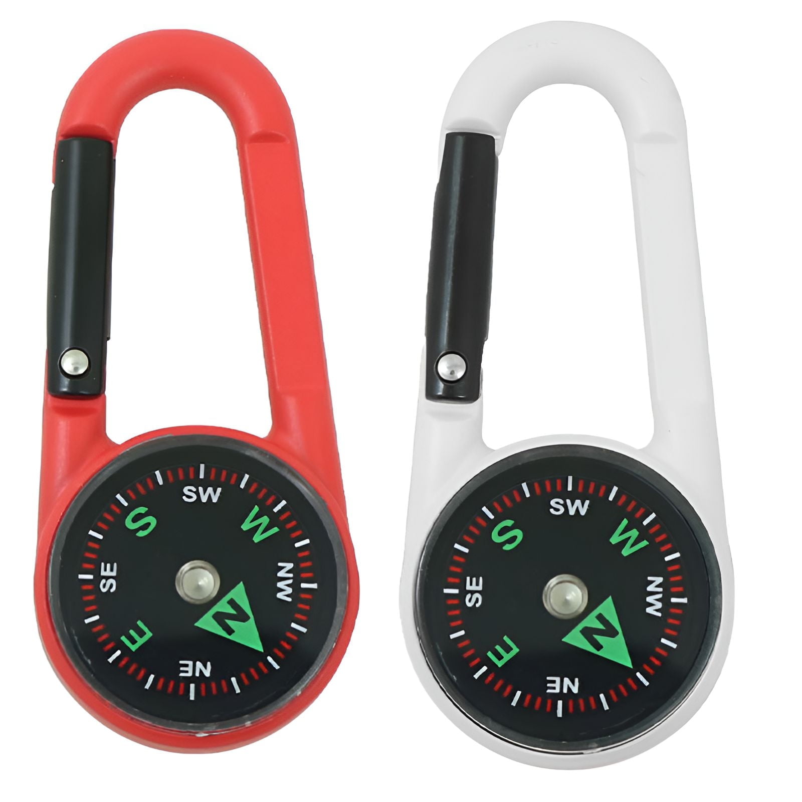 GJX 2Pcs Compass Hiking Survival,Precise Scale Marking Compass for Kids ...