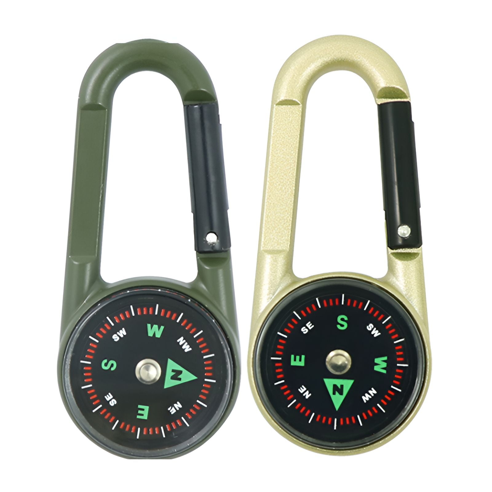 GJX 2Pcs Compass Hiking Survival,Rapid Response Compass for Kids ...