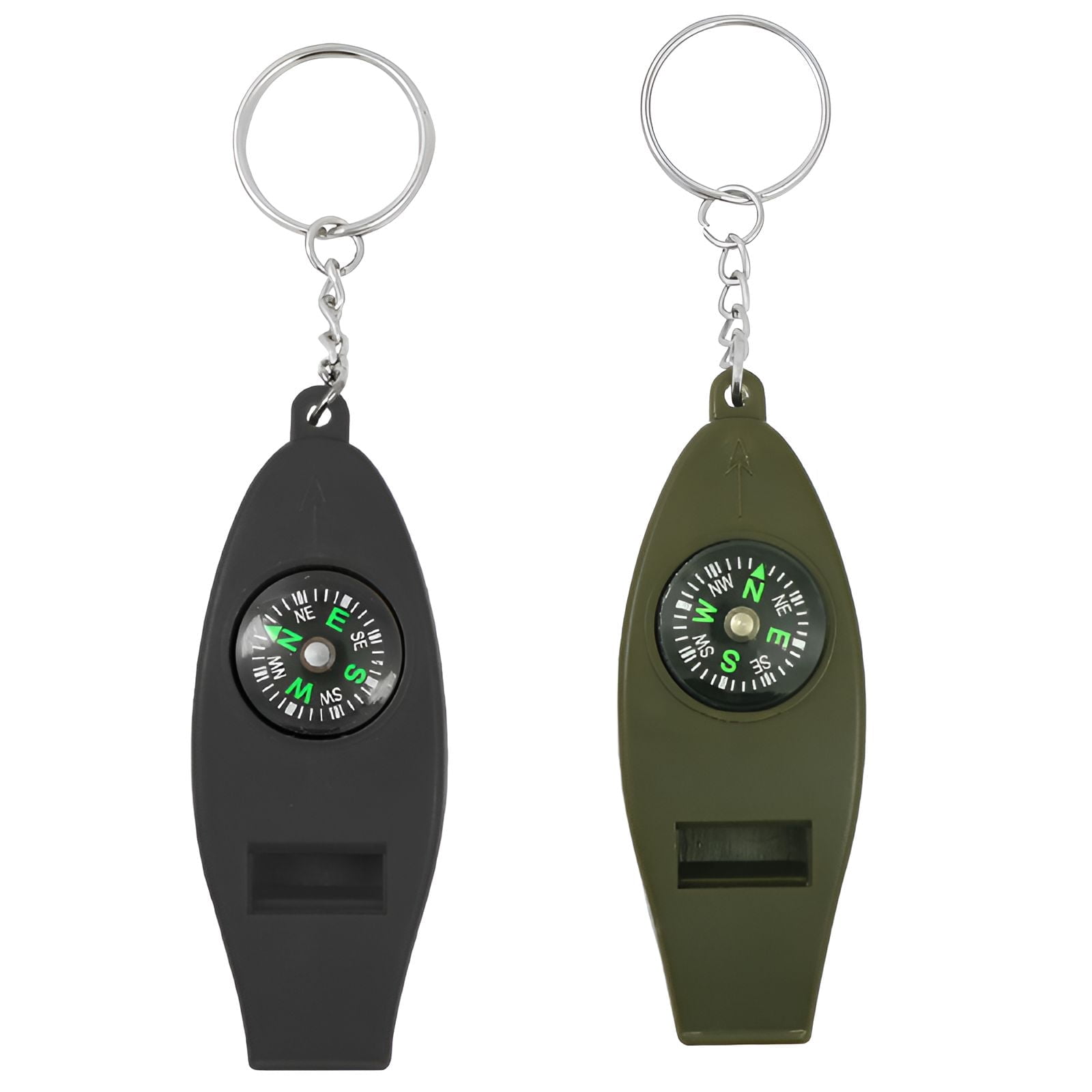 GJX 2Pcs Compass Hiking Survival,Space-Saving Compass for Kids,Pocket ...