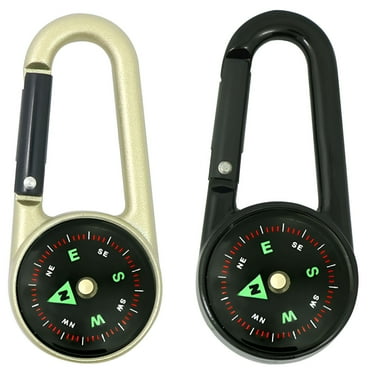 XEOVHV Camping Survival Compass Glow In The Dark Military Compass ...