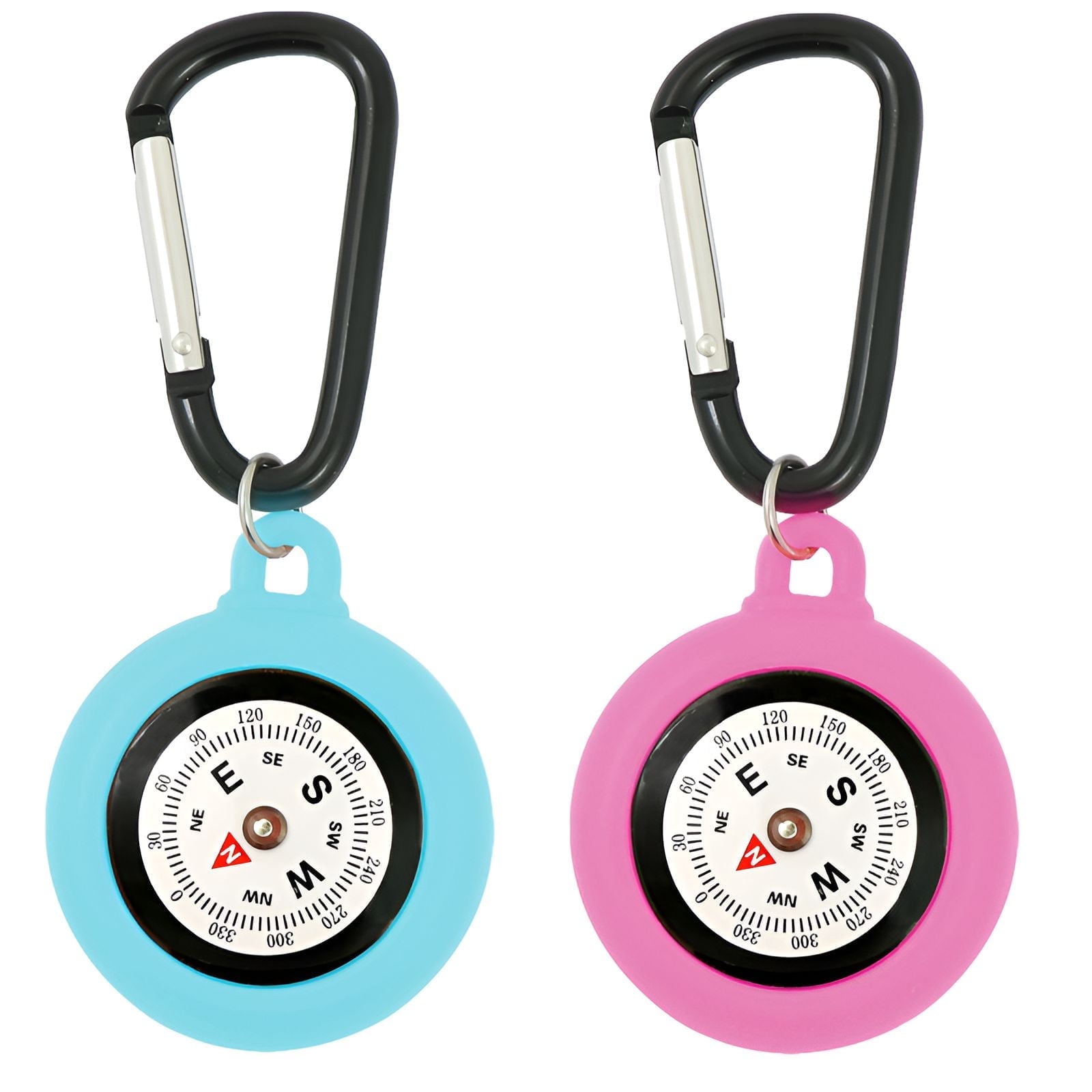 GJX 2Pcs Compass Hiking Survival,Uv Coating Compass,Suitable for ...