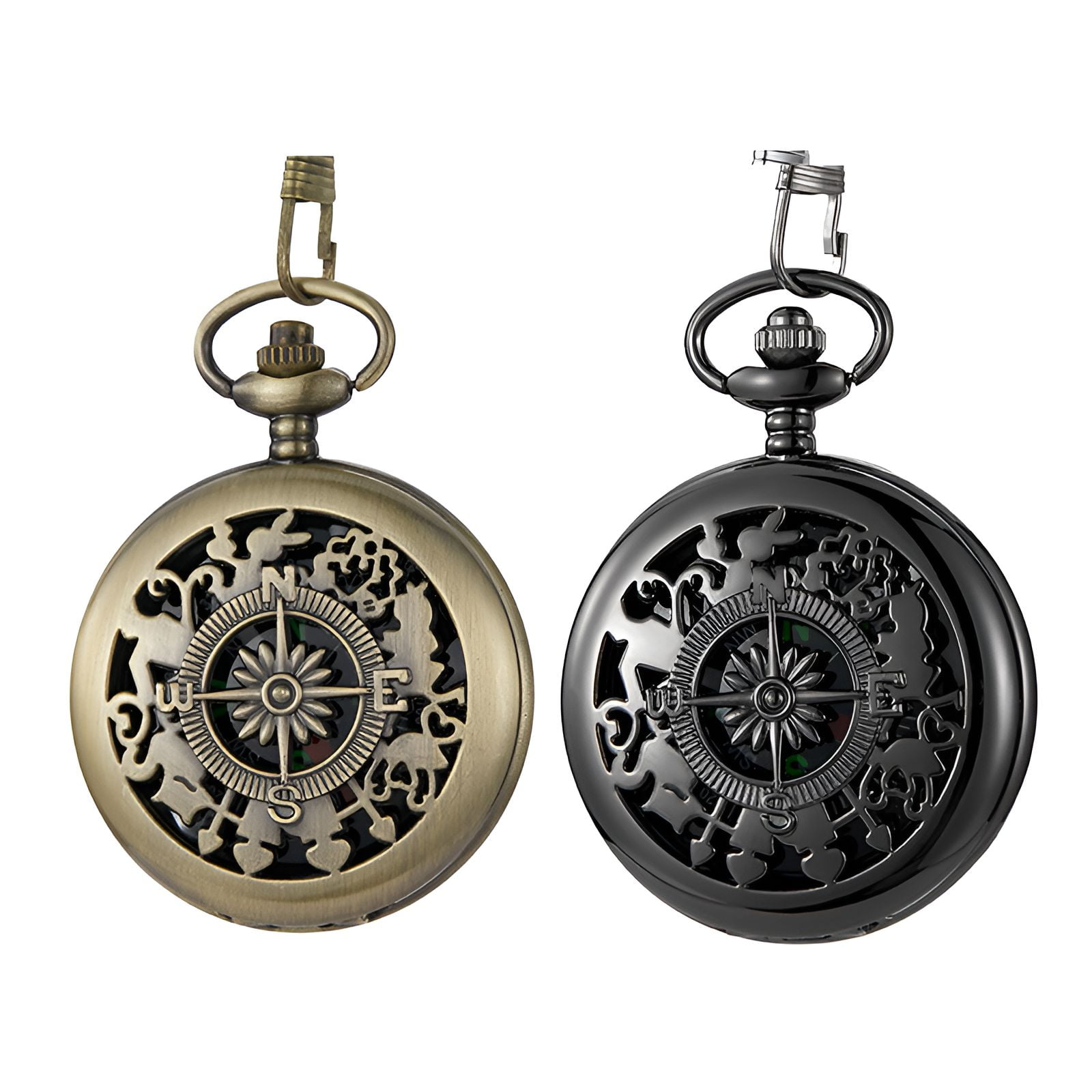 GJX 2Pcs Compass Hiking Survival,Wear-Resistant Compass for Kids ...