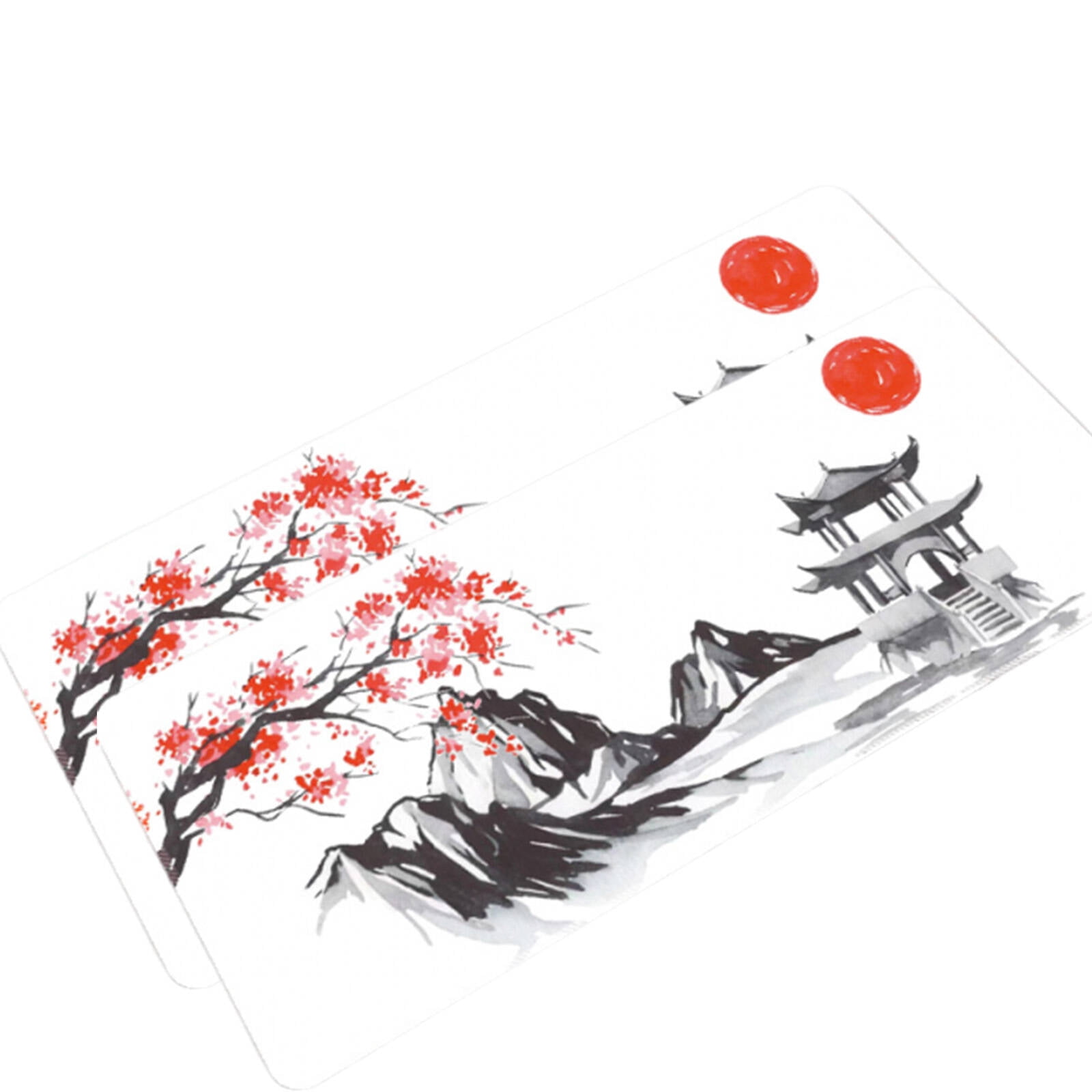 Gjx 2pcs Computer Accessories Keyboard Mouse Combo Desk Cover Southeast Asian Style Magic