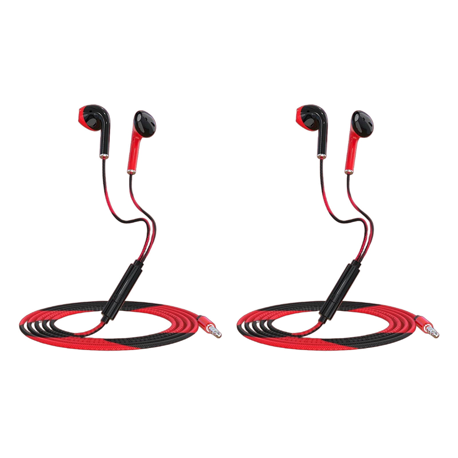 GJX 2Pcs Ear Buds Crystal-Clear Call Quality Wireless Earbuds Noise ...