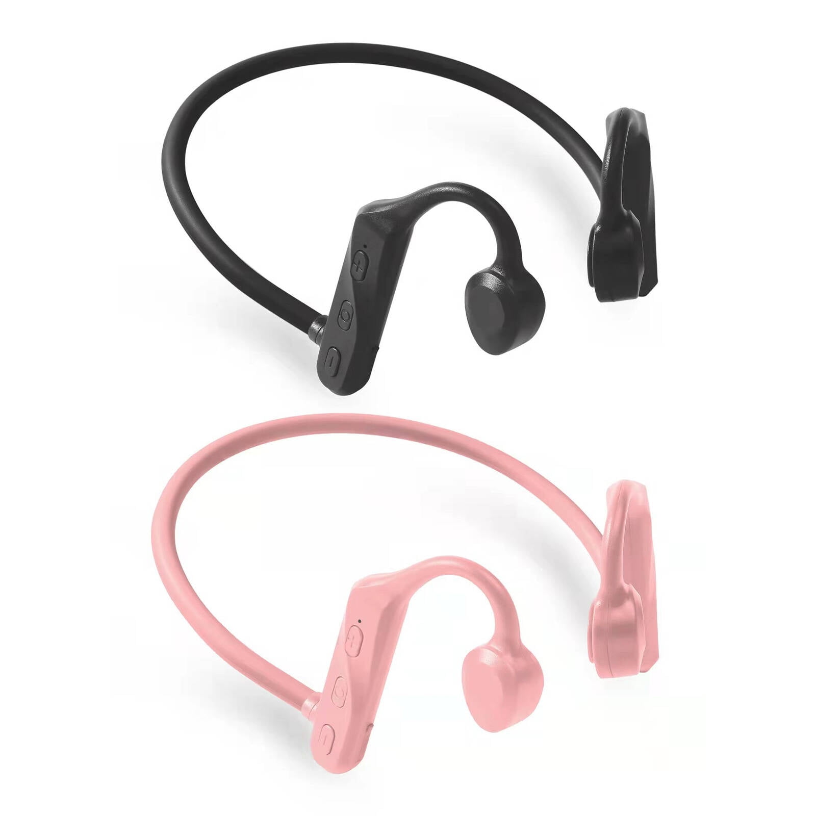 GJX 2Pcs Ear Buds Easy Pairing Wireless Earbuds Extended Range ...