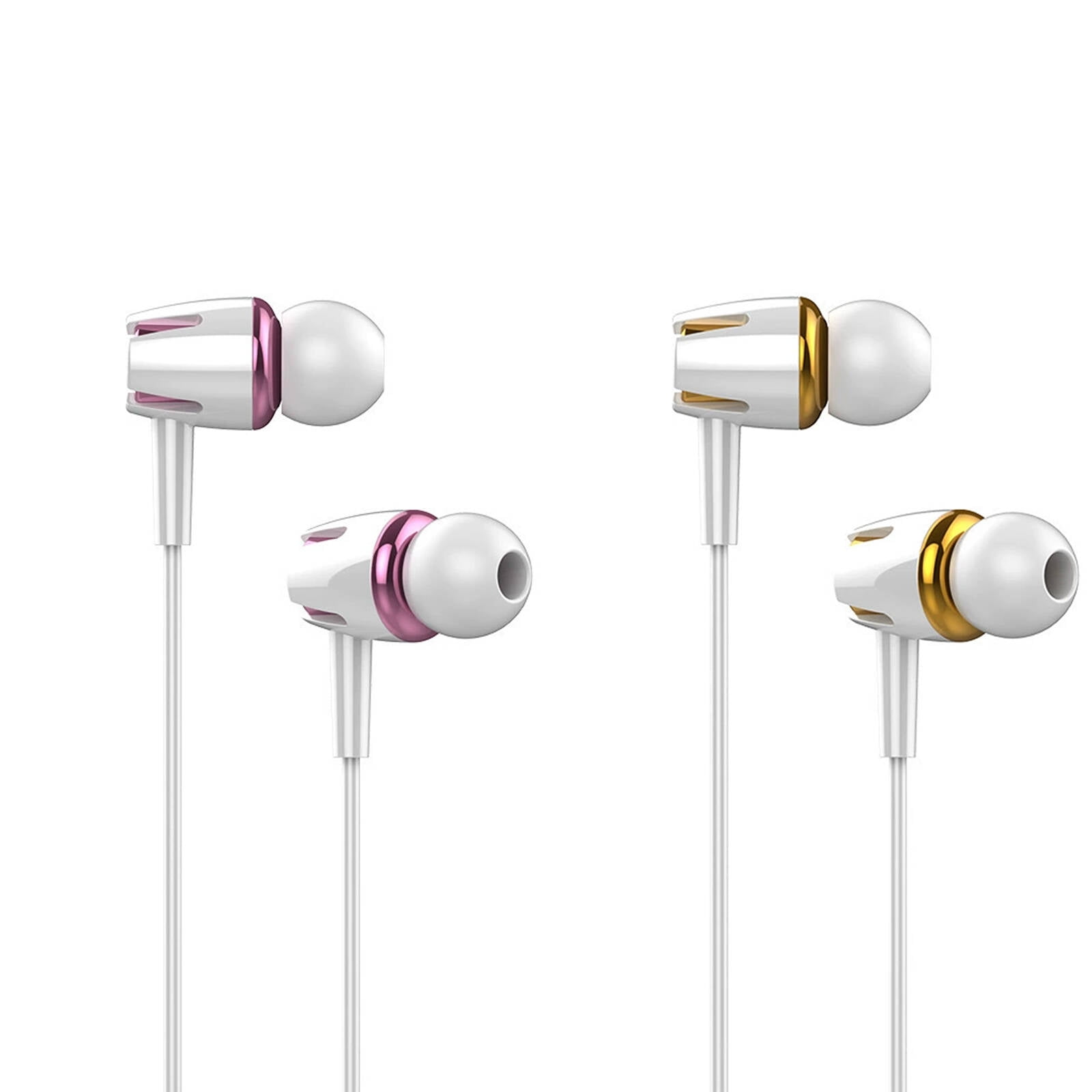 GJX 2Pcs Ear Buds Immersive Sound Wireless Earbuds Immersive Surround ...