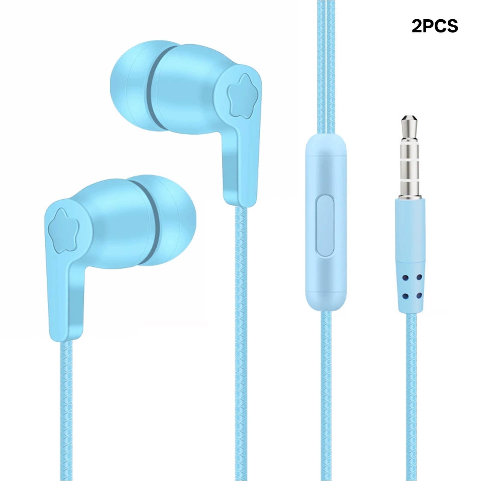 GJX 2Pcs Ear Buds Minimalist Design Wireless Earbuds Low Power Consumption Headphones Wireless ...