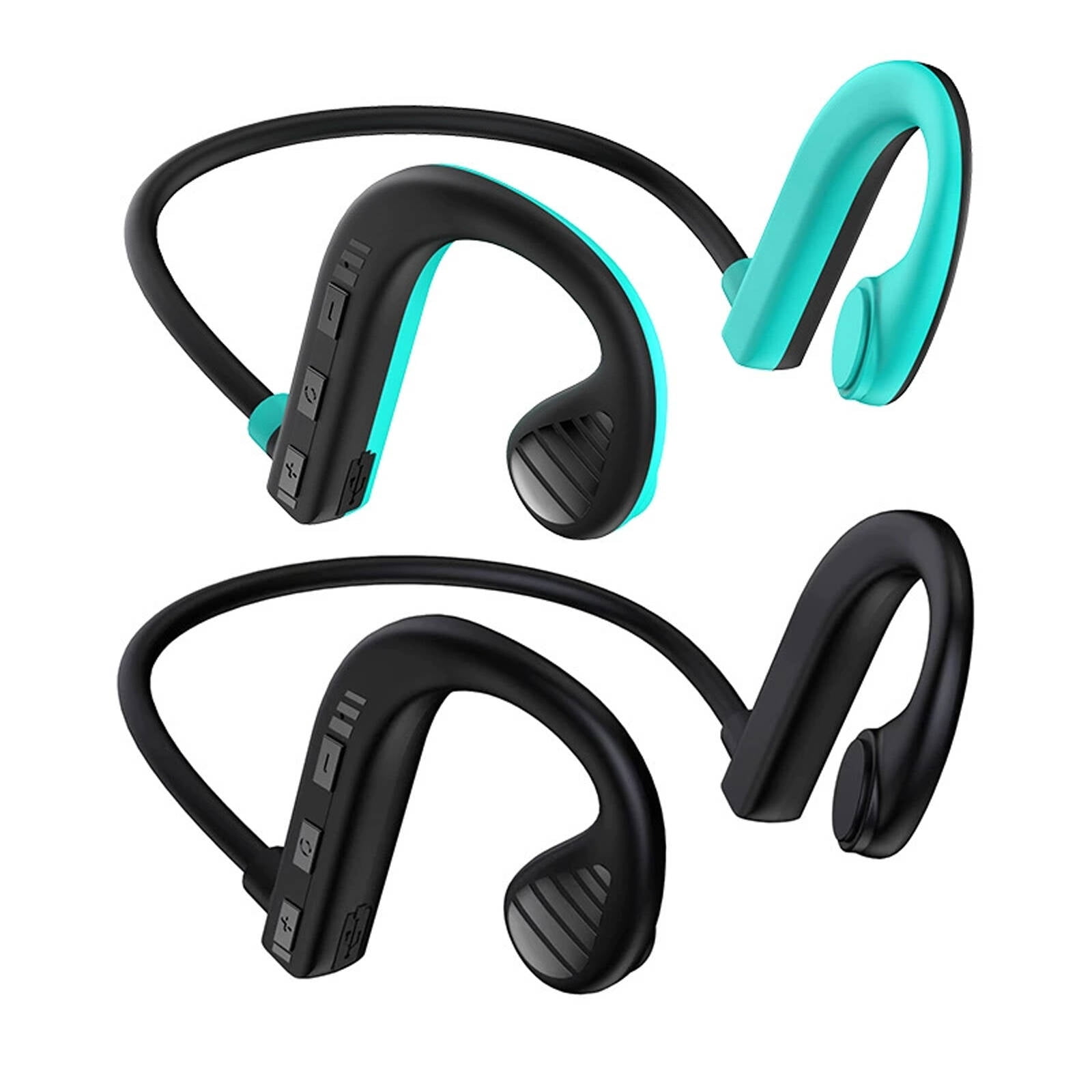 GJX 2Pcs Ear Buds Soft Ear Cushions Wireless Earbuds Easy Pairing ...