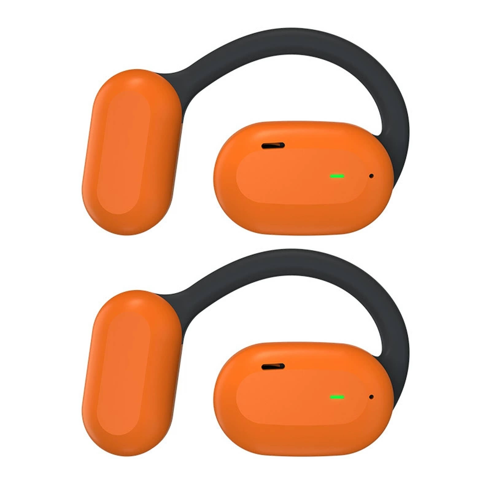 GJX 2Pcs Ear Buds Ultra-Lightweight Wireless Earbuds Minimalist Design ...
