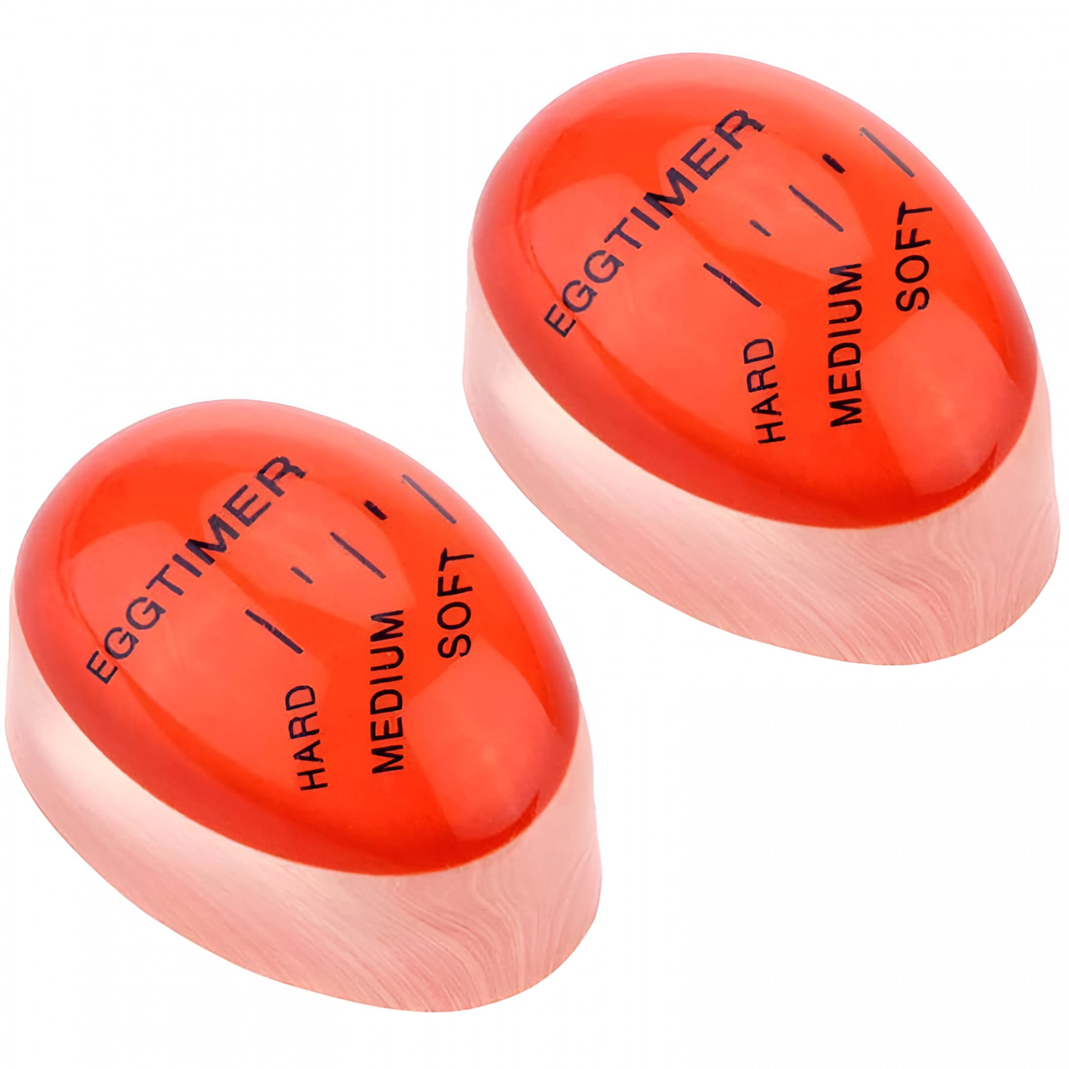 GJX 2Pcs Egg Timer, Kitchen Gadget Color Changing Boil Eggs Thermometer ...