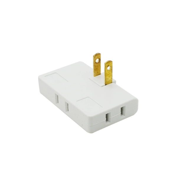 GJX 2Pcs Electrical Outlet Ultra-Thin Compact Design Flat Wall Plug 180 ...
