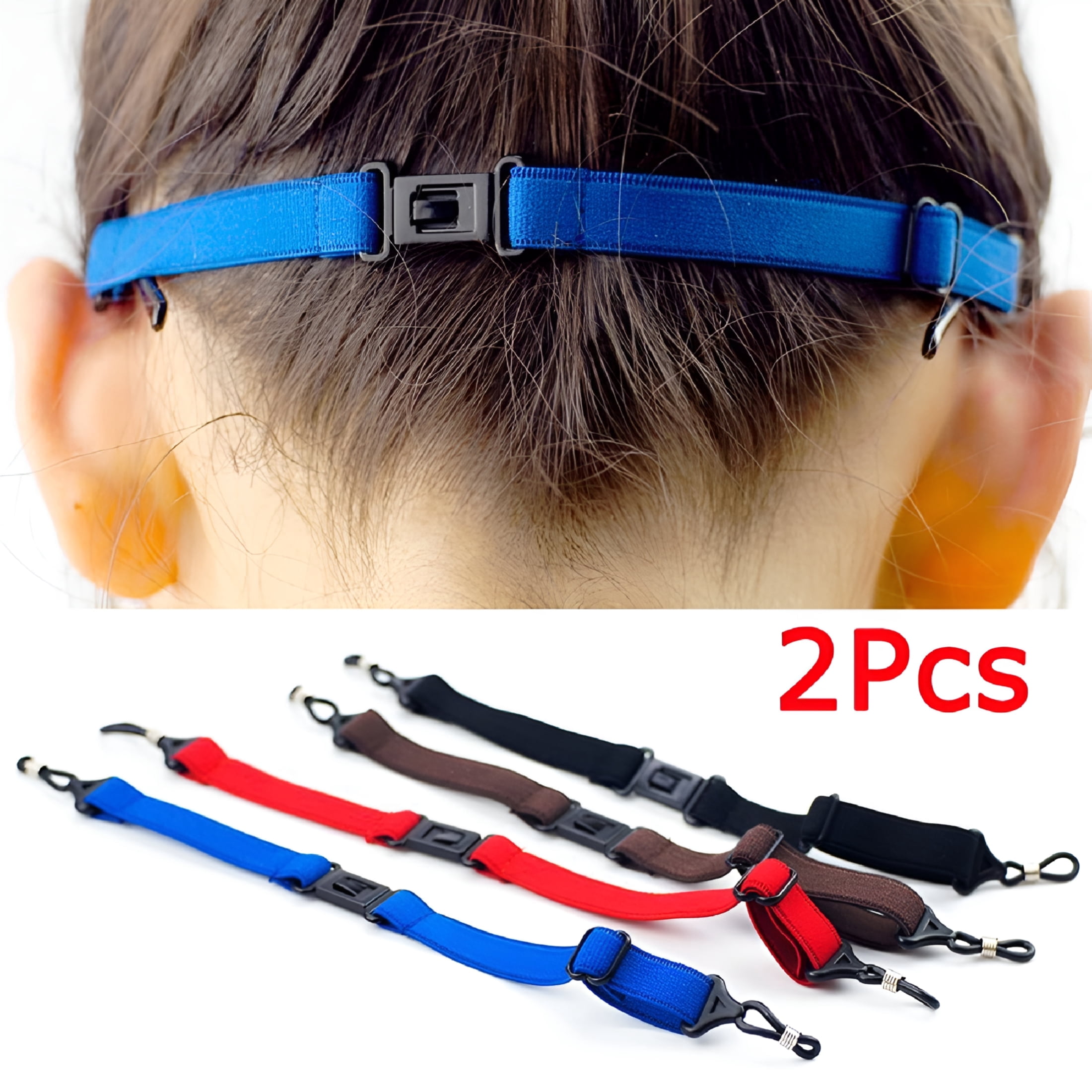 GJX 2Pcs Eyeglasses Holder Strap Eyewear Glasses Sunglasses Straps ...