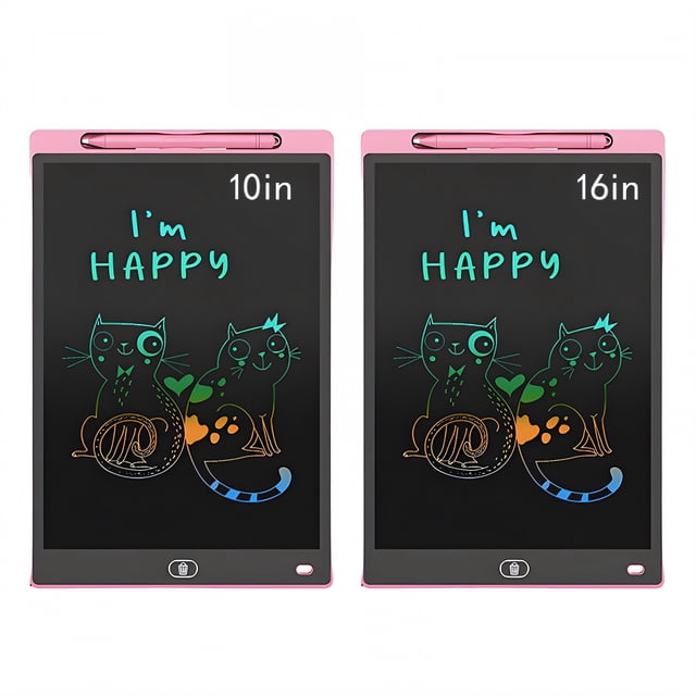 GJX 2Pcs Lcd Writing Tablet for Kids,Lasting Ink Effect Lcd Writing ...