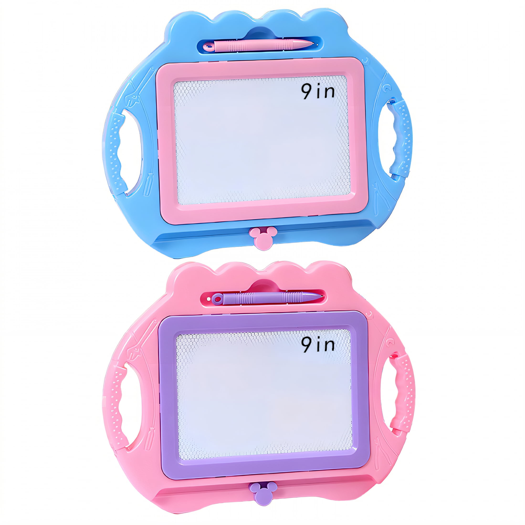 GJX 2Pcs Lcd Writing Tablet for Kids,Soft-Eye Display Kids Drawing Pad ...