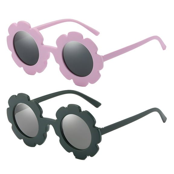 GJX 2Pcs Toddler Sunglasses Age 2-4,Turns Kids Into Little Fashion ...