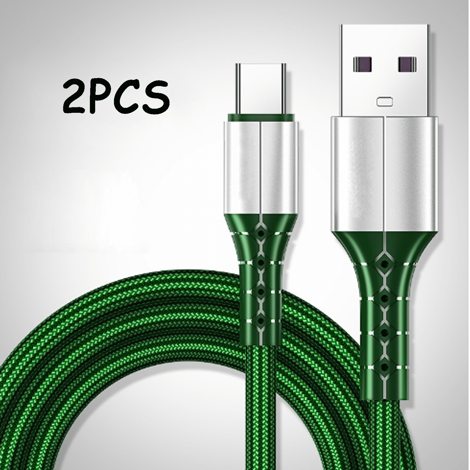 GJX 2Pcs USB Cable,High-Speed Charging Android Charger Cable,Micro USB Cable with Data Transfer ...