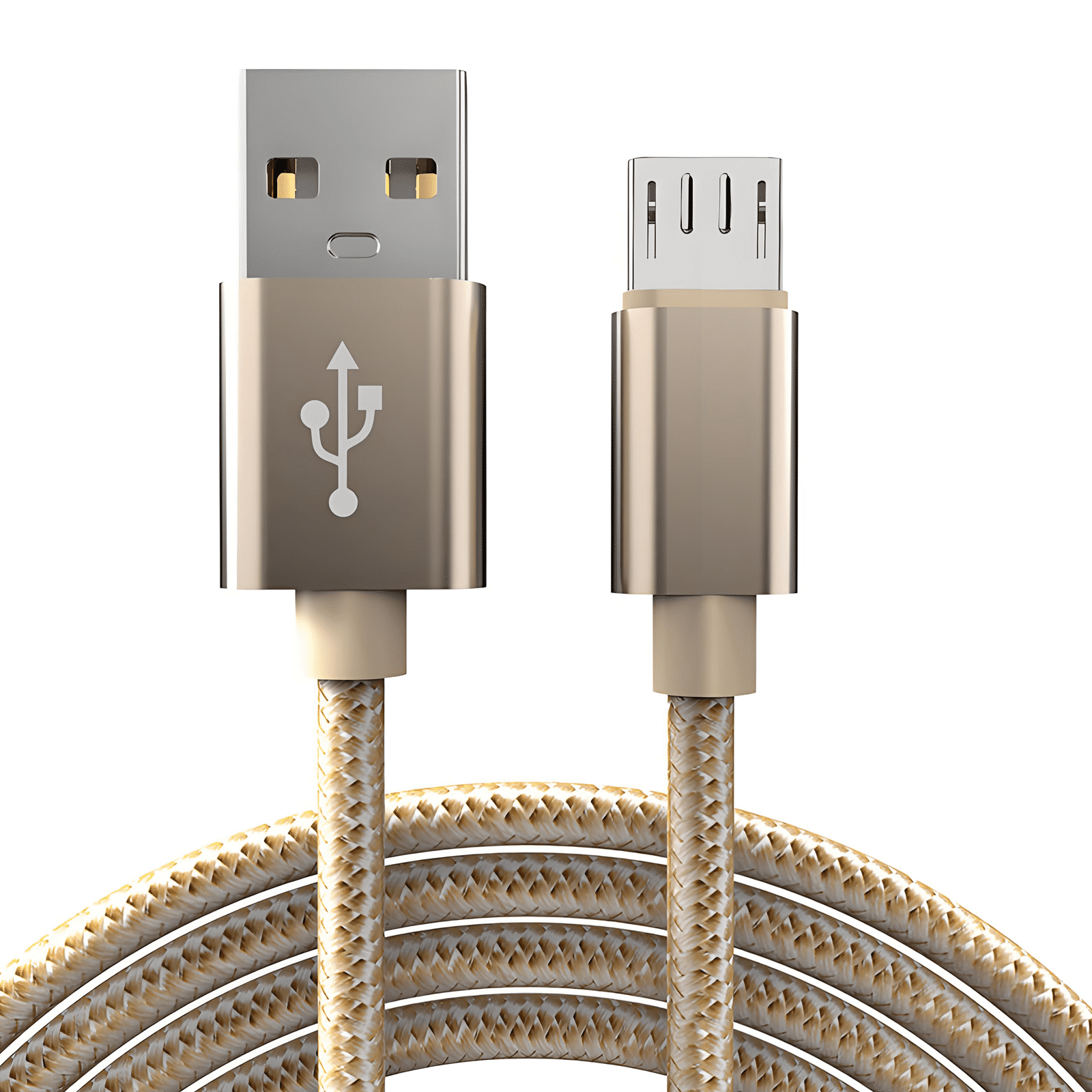 GJX 2Pcs USB Cable High-Speed Charging Android Charger Cable,Micro USB ...