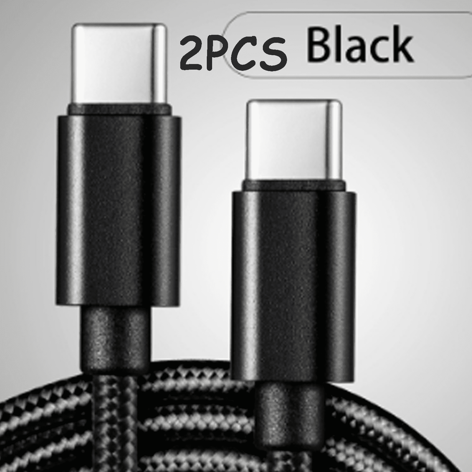 GJX 2Pcs USB Cable Super Fast Charging Android Charger Cable,Nylon ...