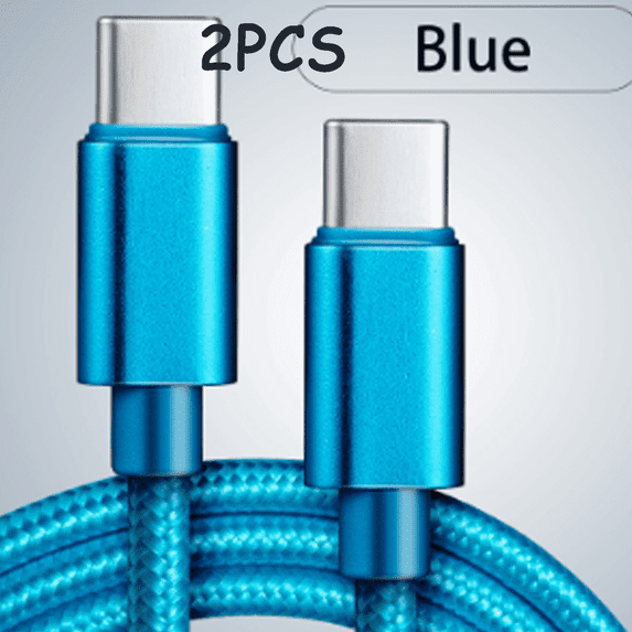 GJX 2Pcs USB Cable Super Fast Charging Android Charger Cable,Nylon ...