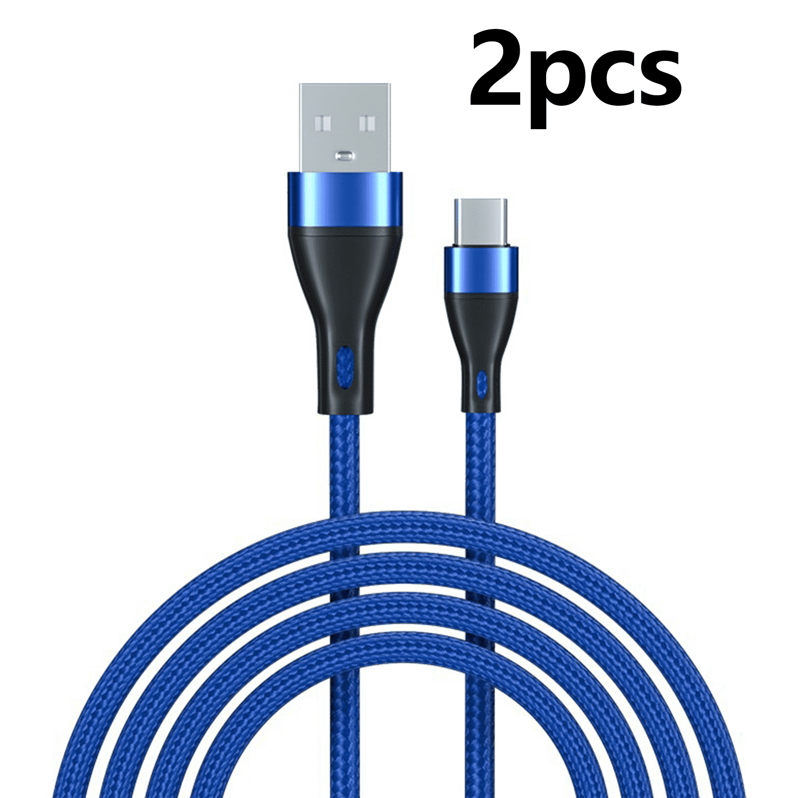 GJX 2Pcs Usb C Cable 10 Ft Type C Cable Long Usb C Cable,Blue - Walmart.com