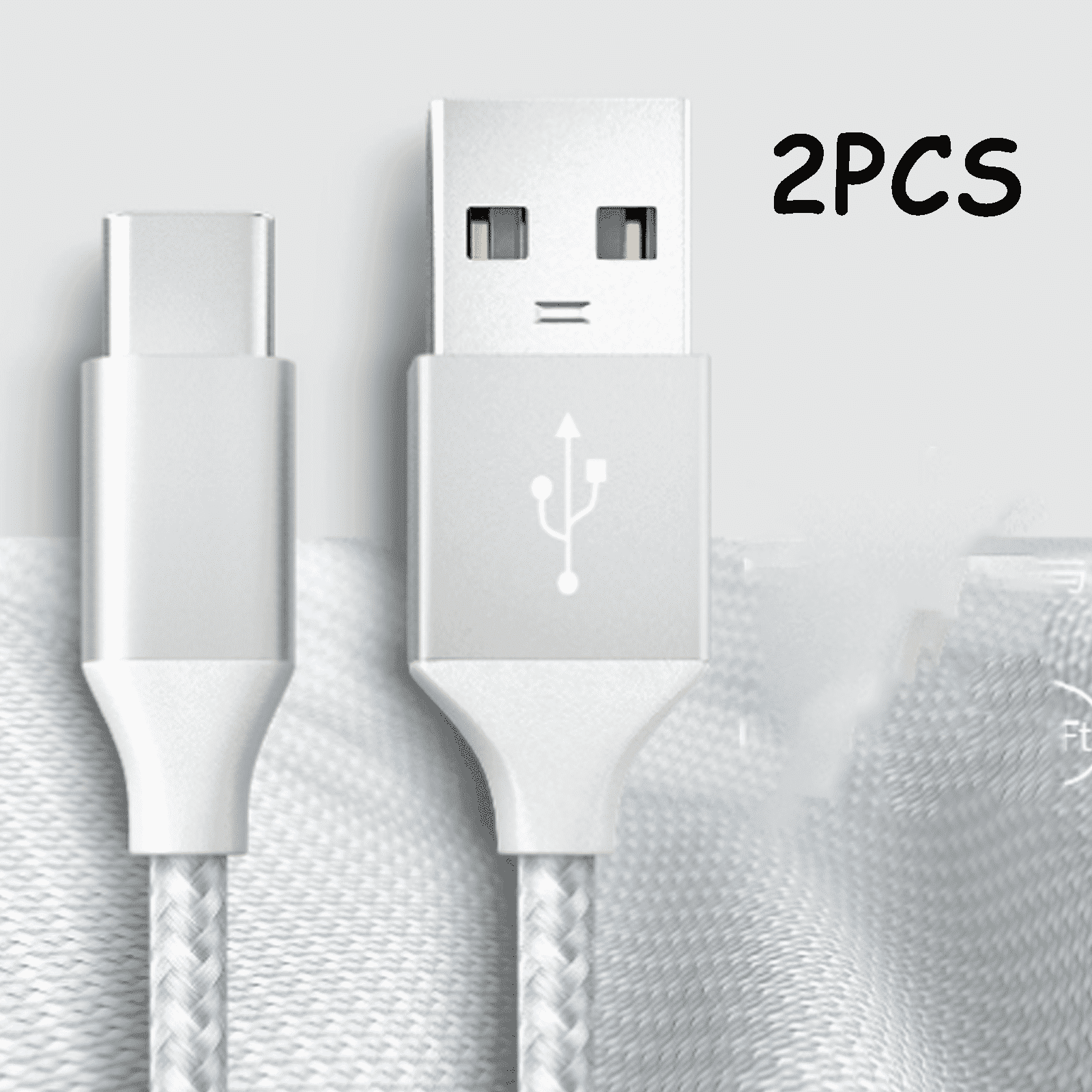 GJX 2Pcs Usb Cable,Anti-Rust Micro Usb Cable,Integrated Connector High ...