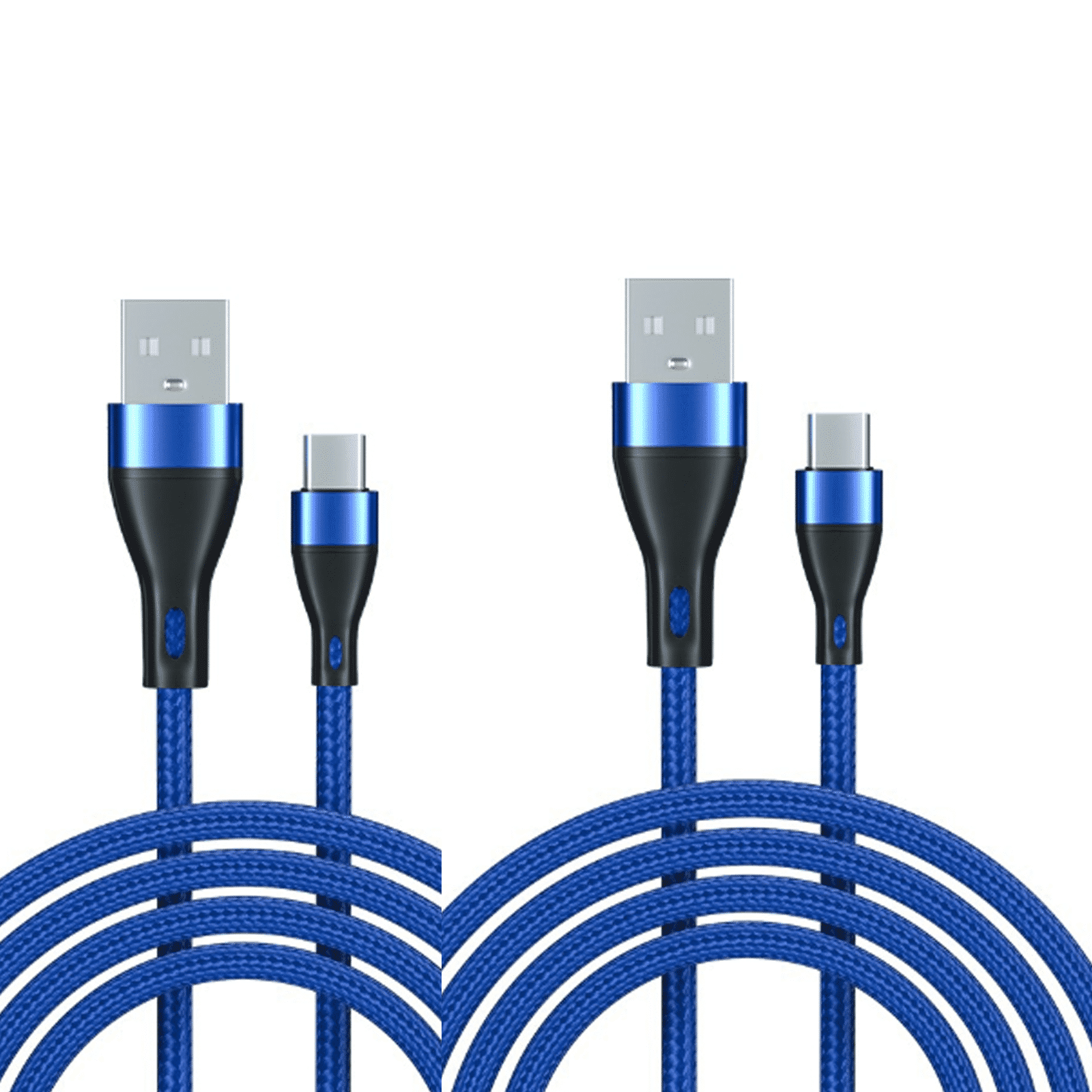 GJX 2Pcs USB Cable Fast Charging USB Type C Cable,Micro USB Cable with ...