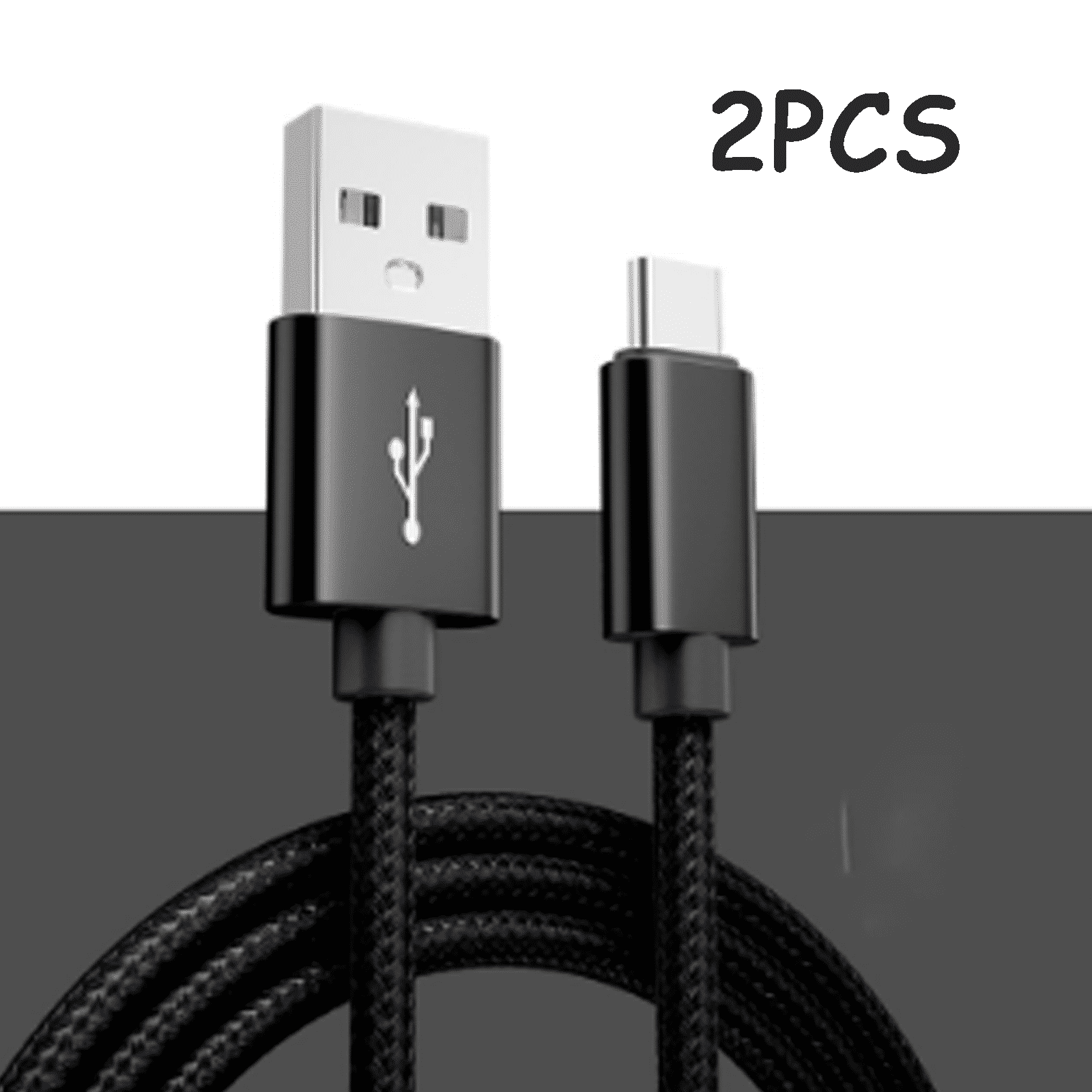 GJX 2Pcs Usb Cable,Supports Data Transfer Micro Usb Cable,Charging and ...