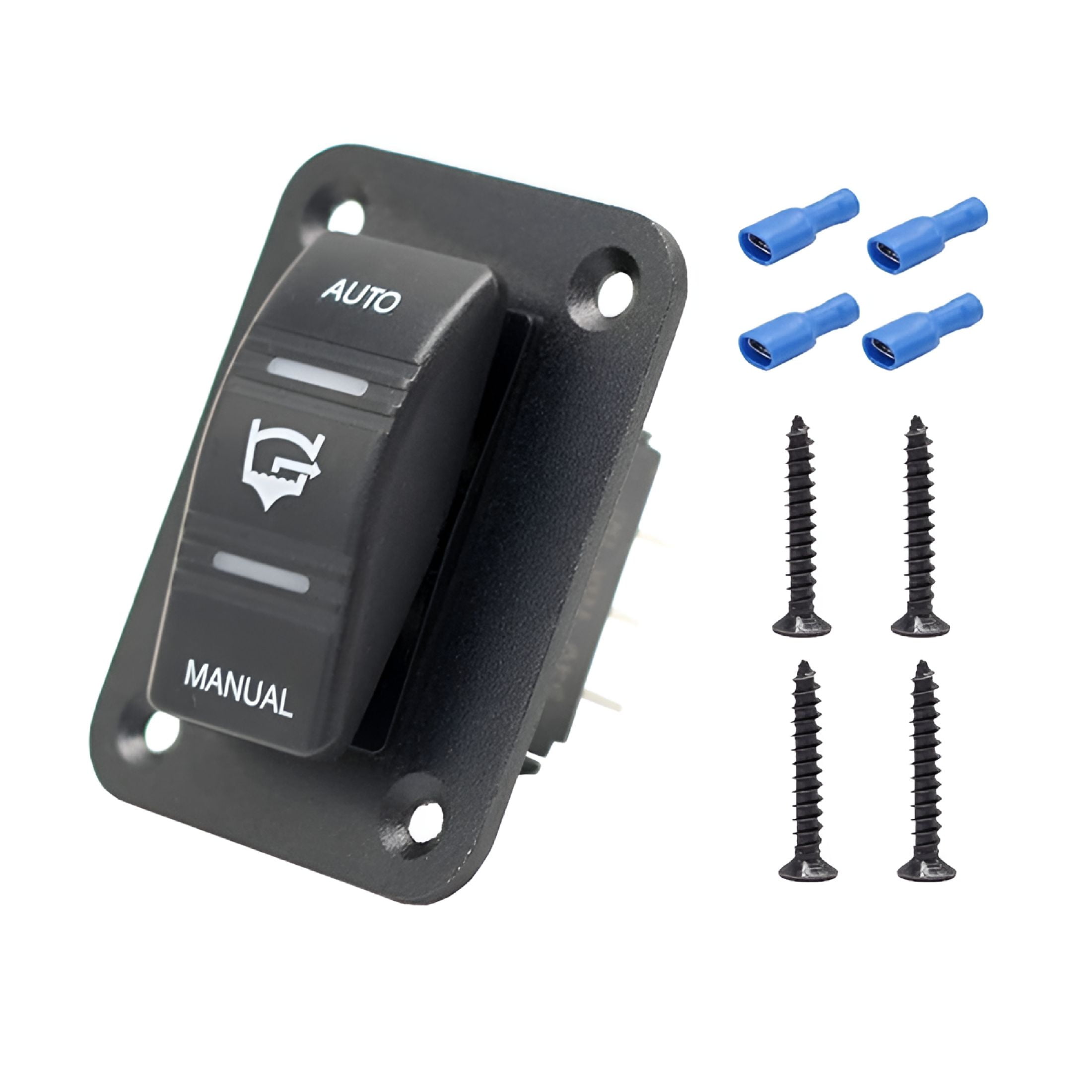 GJX 3 Way Bilge Pump Rocker Switch Waterproof 12V 24V 4Pin 20A SPDT ...