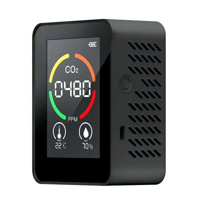 GJX 3 in 1 Carbon Dioxide Air Quality Monitor Humidity Air Analyzer for ...