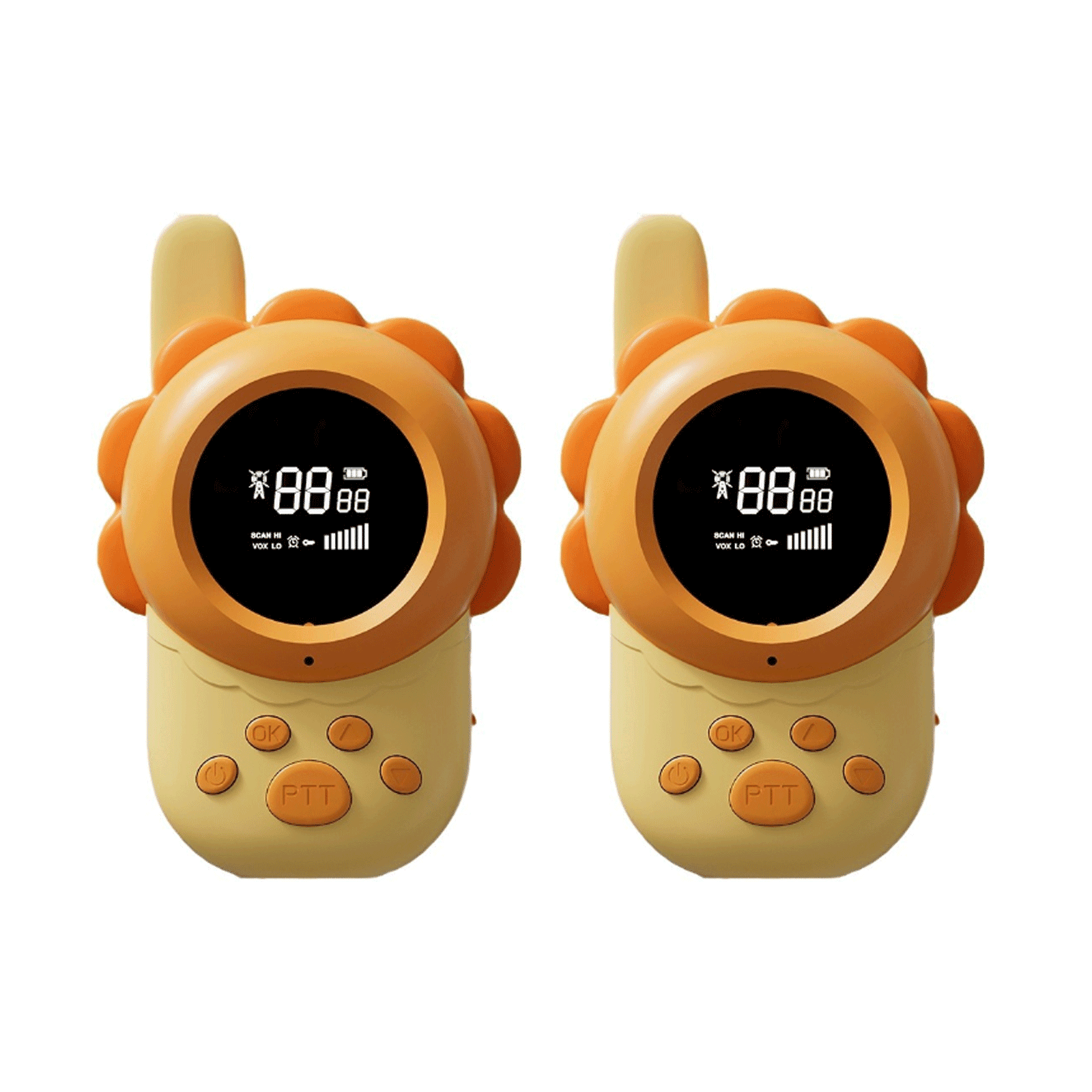 GJX 3C Safety Certified Walkie Talkies,Colorful Flashlight Walkie ...