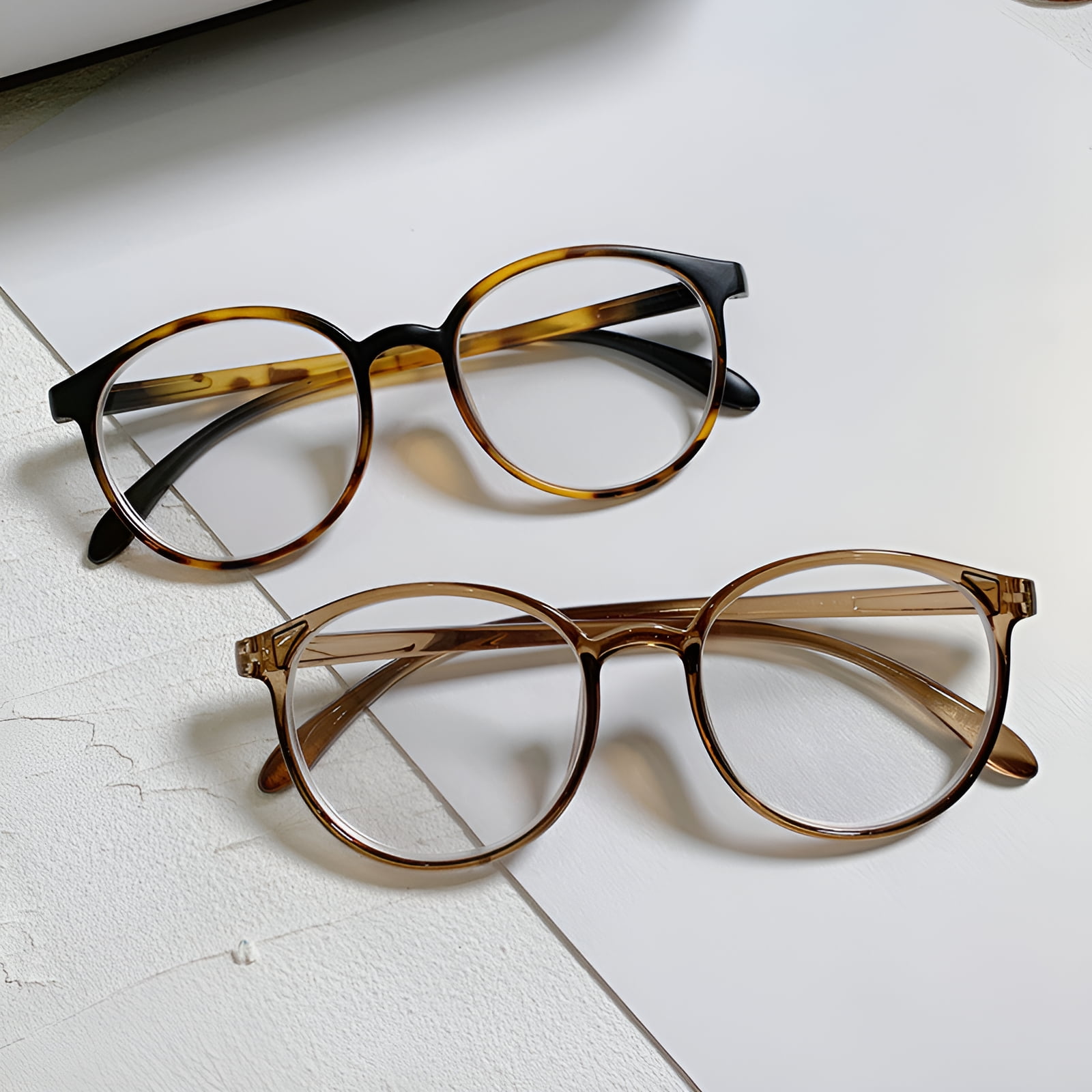 GJX 3Pcs Blue Blockers Glasses for Women,Fashionable Comfortable ...