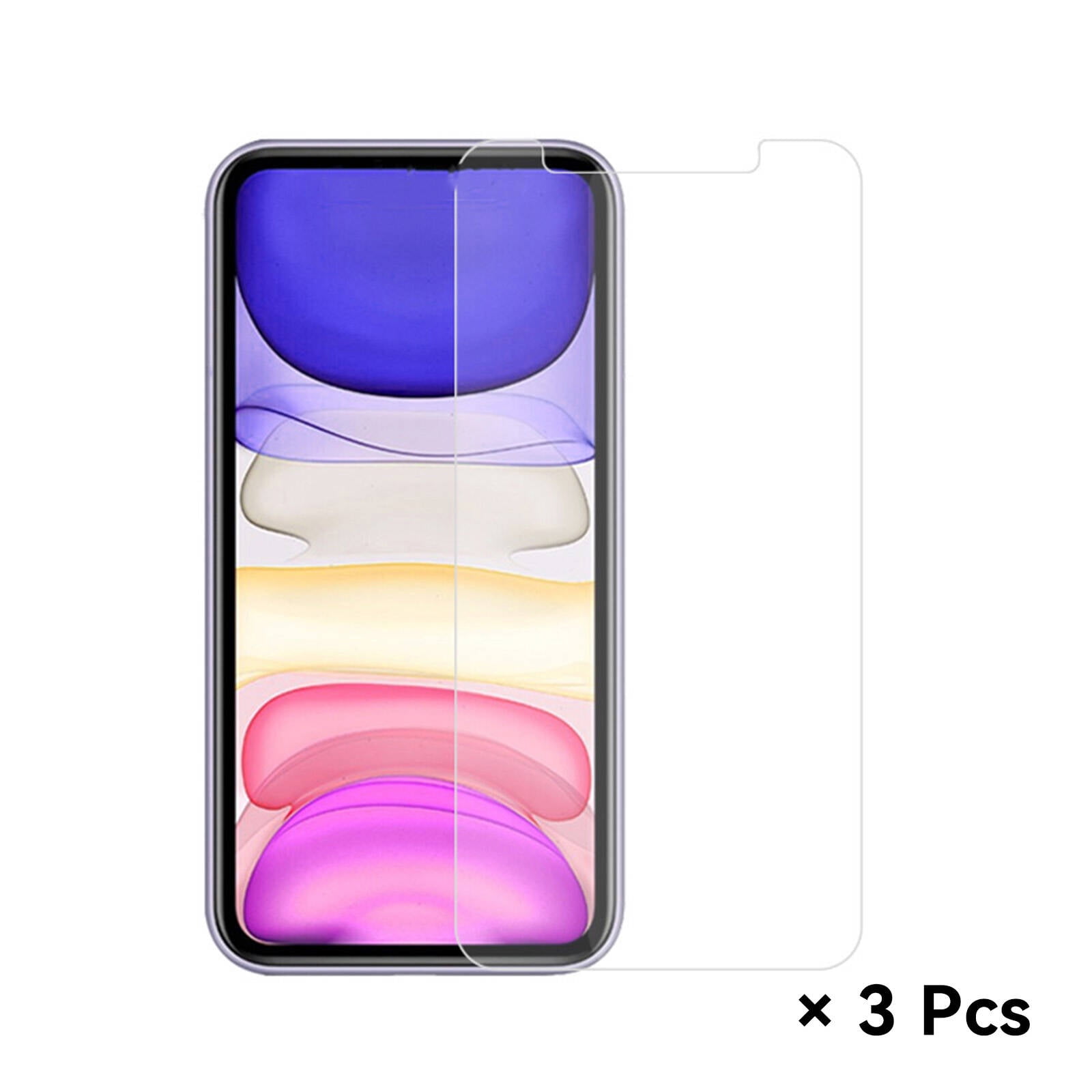 GJX 3Pcs Screen Protector Hd Display Zagg Invisibleshield Full-Screen ...