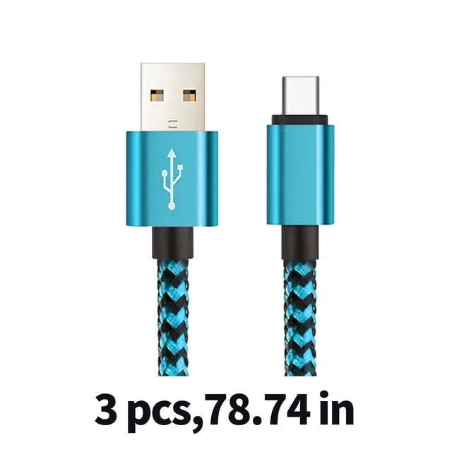 GJX 3Pcs Usb Cable,Fast Micro Usb Cable,Reliable Flexible Usb Type C ...