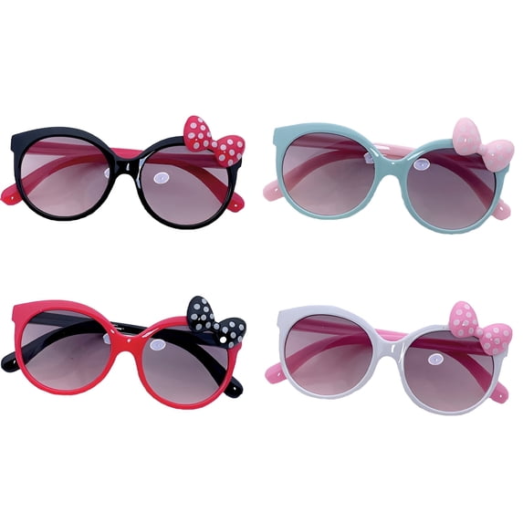 GJX 4 Pack Baby Sunglasses For Toddlers Age 1-4 UVA UVB Protection ...