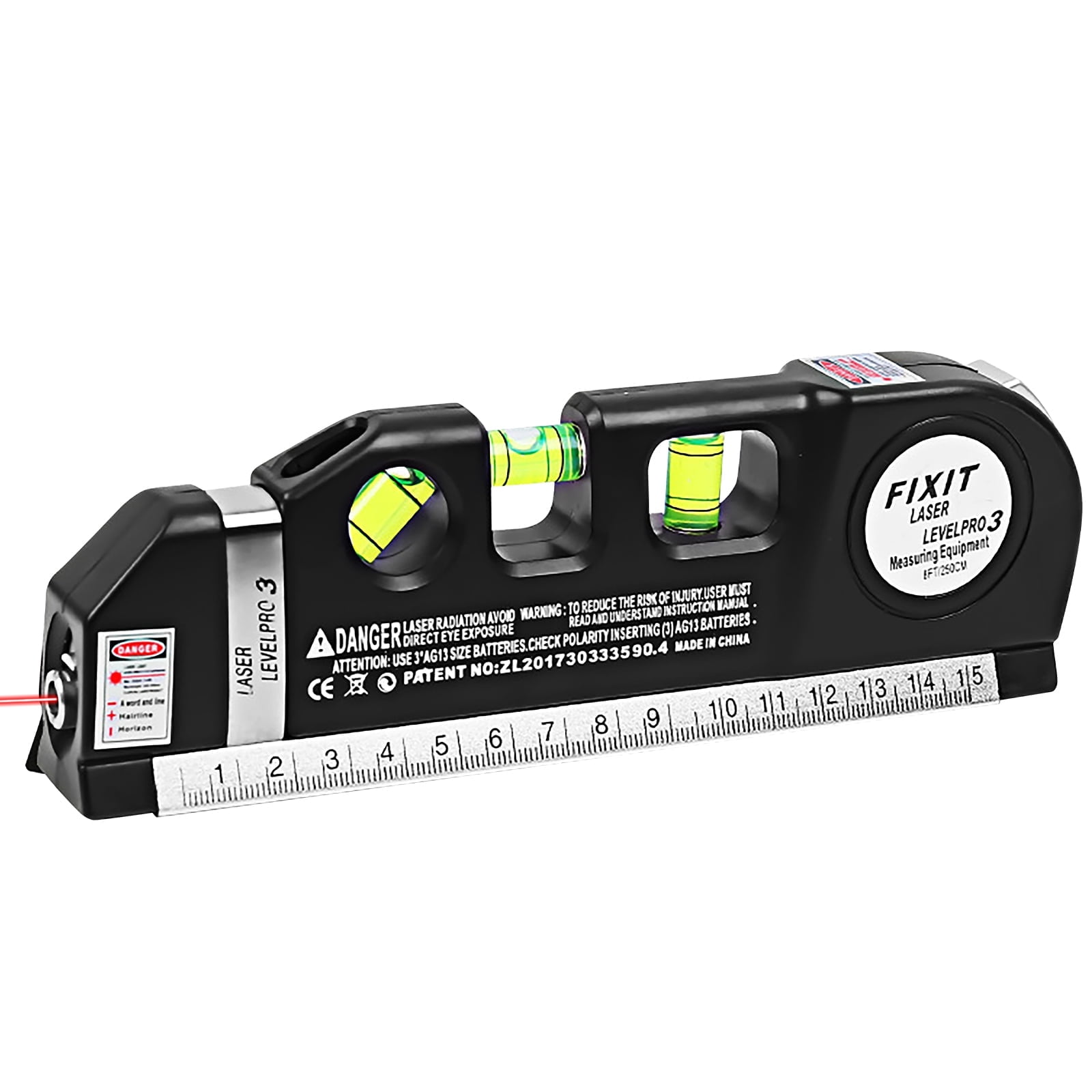 GJX 4-in-1 Leveler Tool Measure Multifunction,Cross Line Laser Level ...