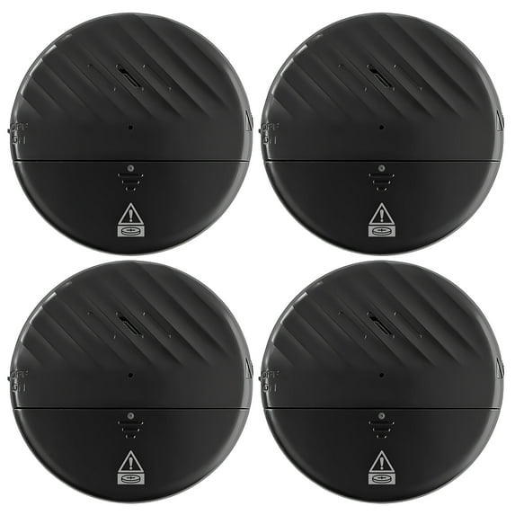 GJX 4Pcs ABS Door Security, Adhesive Backing for Easy Setup, Direct and ...